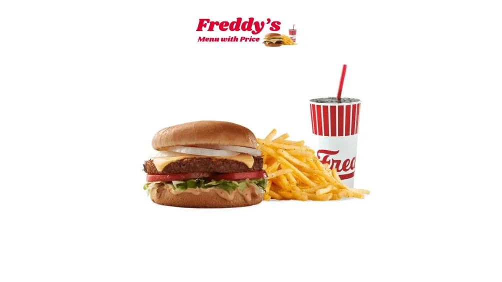 Freddy's Veggie Burger Combo - The Best In The Menu - Freddy's Menu Price